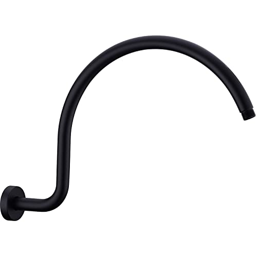 17 inch(45 CM) High Rise Extension Shower Arm and Flangle S Shape Goos