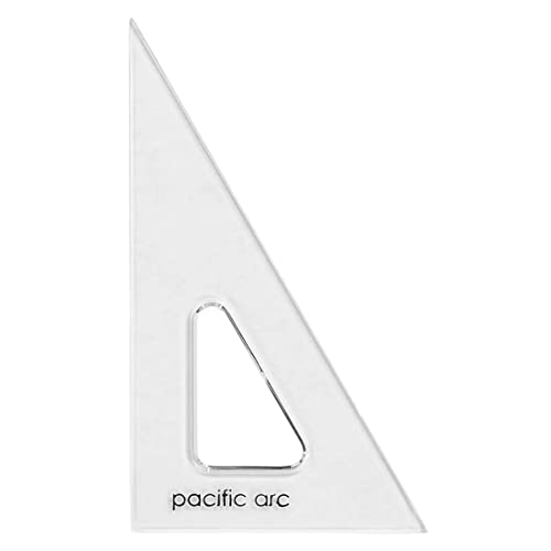 Pacific Arc's Scholastic Triangle - 14 inch - Smoke - 30/60 Angle - Po