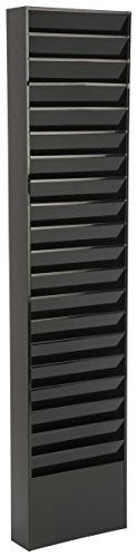 File Folder Wall Rack, 20 Pockets, Tiered, Office and Medical Charts