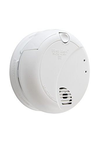 First Alert BRK 7010B Hardwired Smoke Detector with Photoelectric Sens