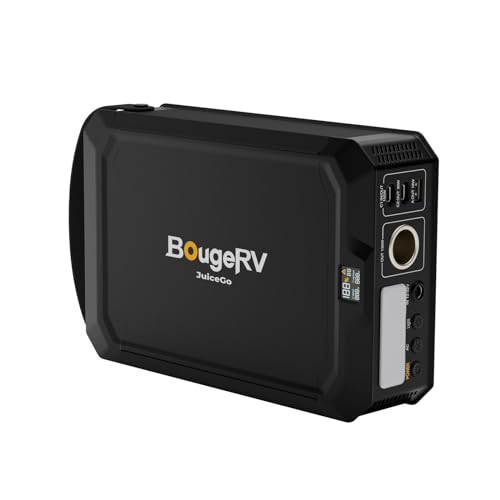 BougeRV 240Wh Portable Power Station, Solar Generator with AC outlet,