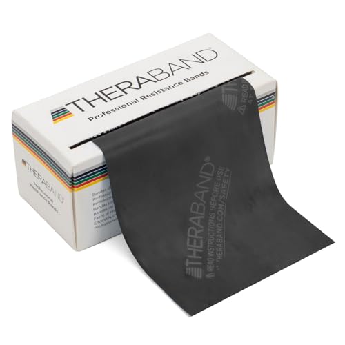 THERABAND Resistance Bands, 6 Yard Roll Professional Latex Elastic Ban