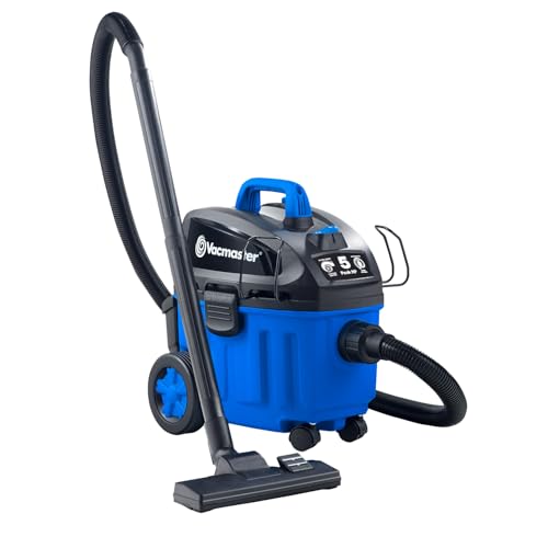 Vacmaster 4 Gallon, 5 Peak HP with 2-Stage Industrial Motor Wet/Dry Fl