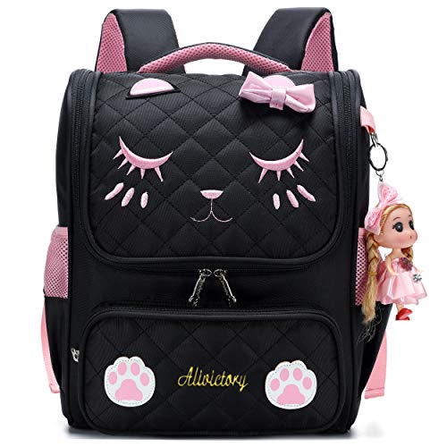 AO ALI VICTORY Girls Backpacks, Waterproof Cute Backpack for Kids Todd