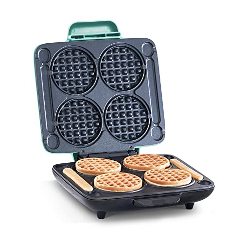 DASH Multi Mini Waffle Maker: Four Mini Waffles, Perfect for Families