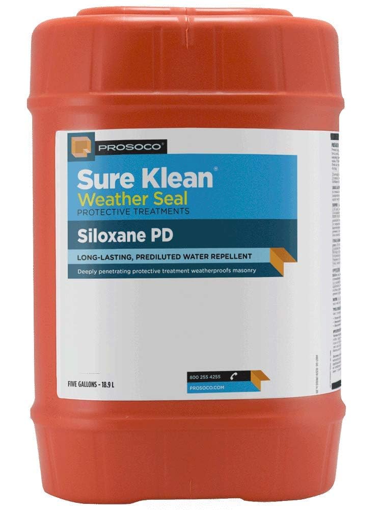 PROSOCO Sure Klean Weather Seal Siloxane PD - Great Water-Based Brick