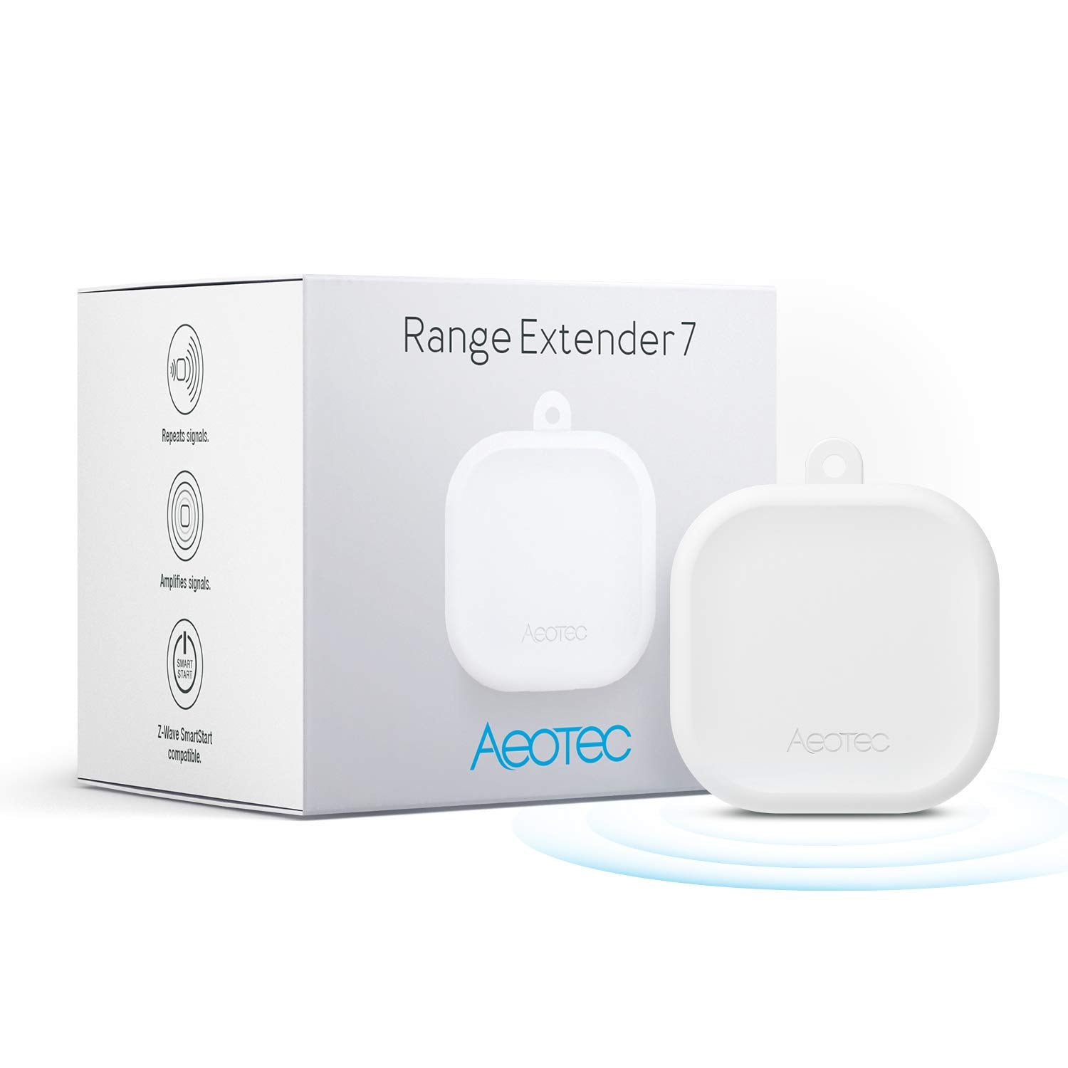 Z-Wave Hub Range Extender - Aeotec Range Extender 7 - Improves Perform
