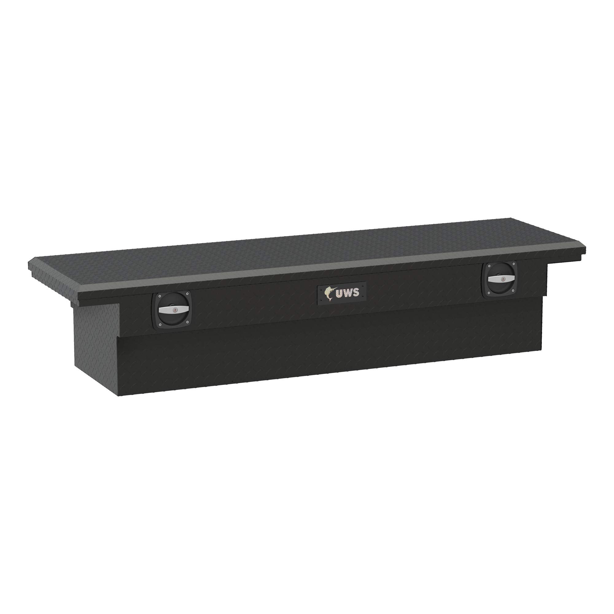 UWS EC10013 Secure Lock 69-Inch Matte Black Heavy-Wall Aluminum Truck
