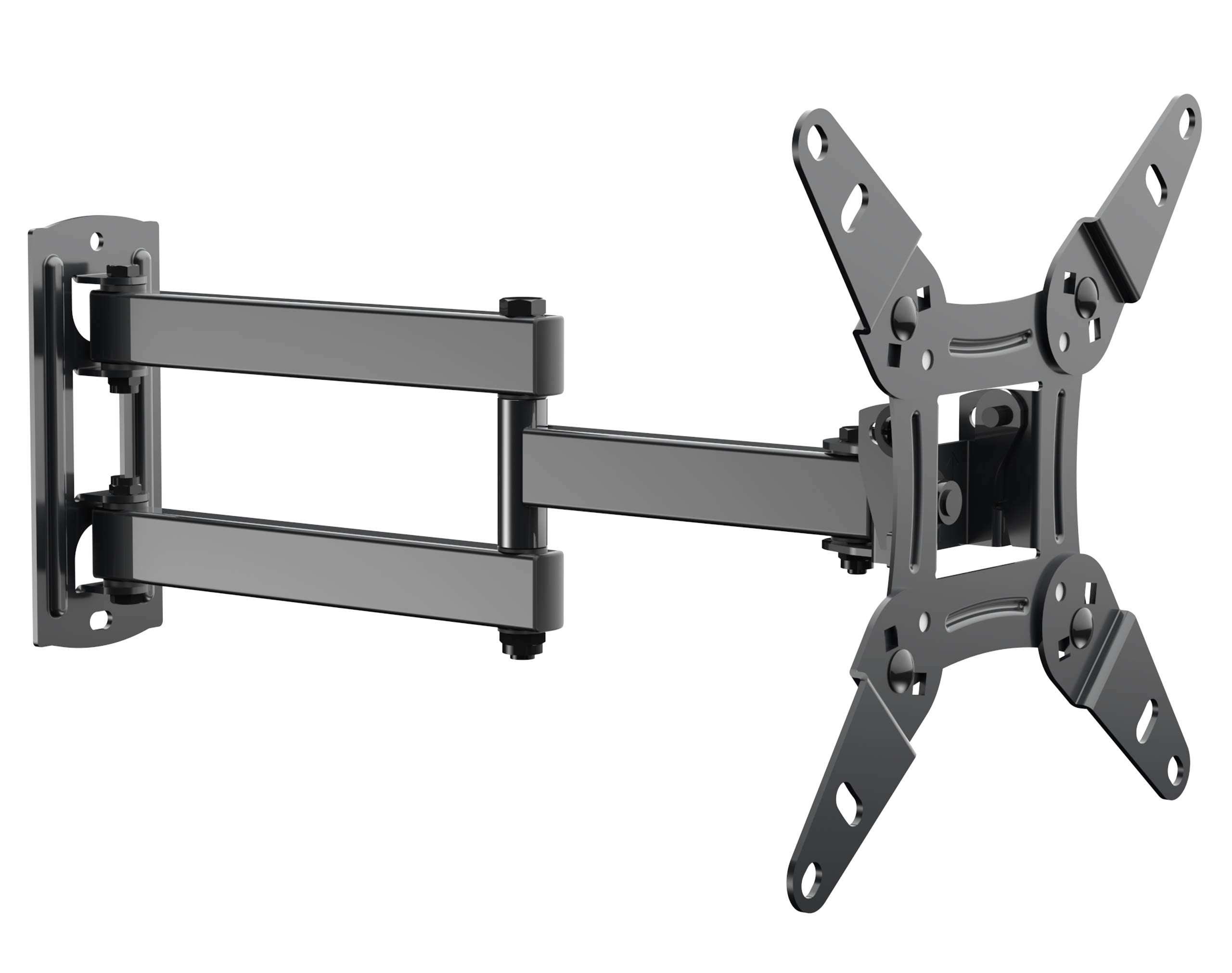 EVERVIEW Full Motion TV Monitor Wall Mount Bracket Articulating Arms S