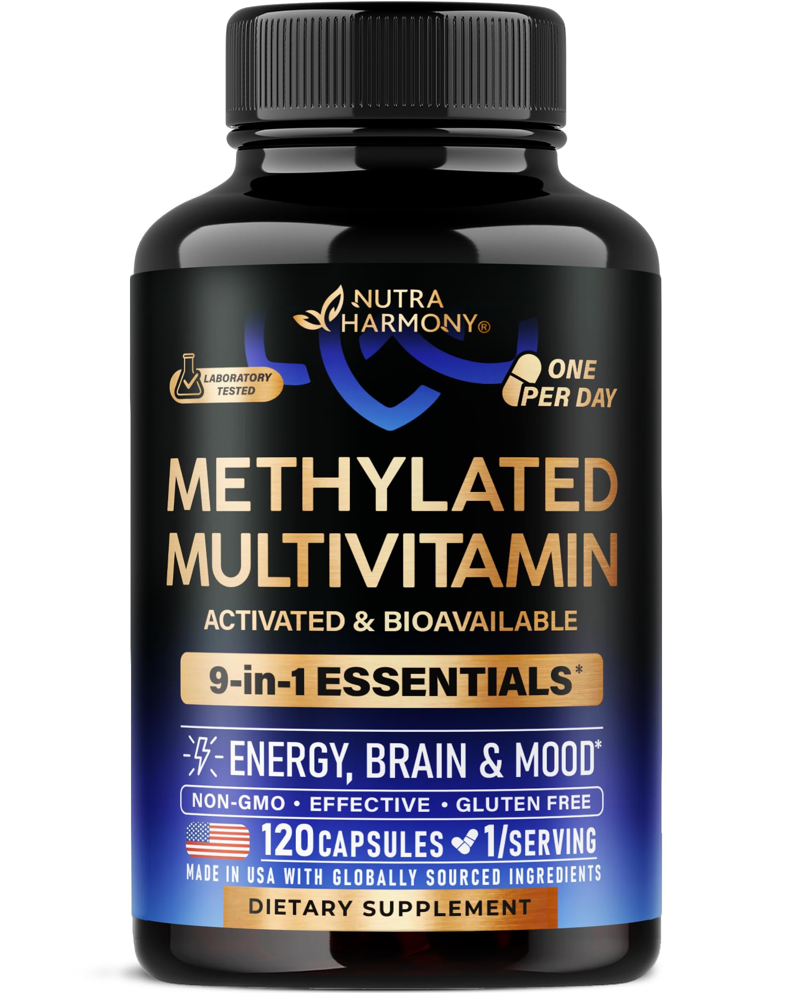 Methylated Multivitamin - B2, B6, 5-MTHF & B12 | Antioxidants C & E
