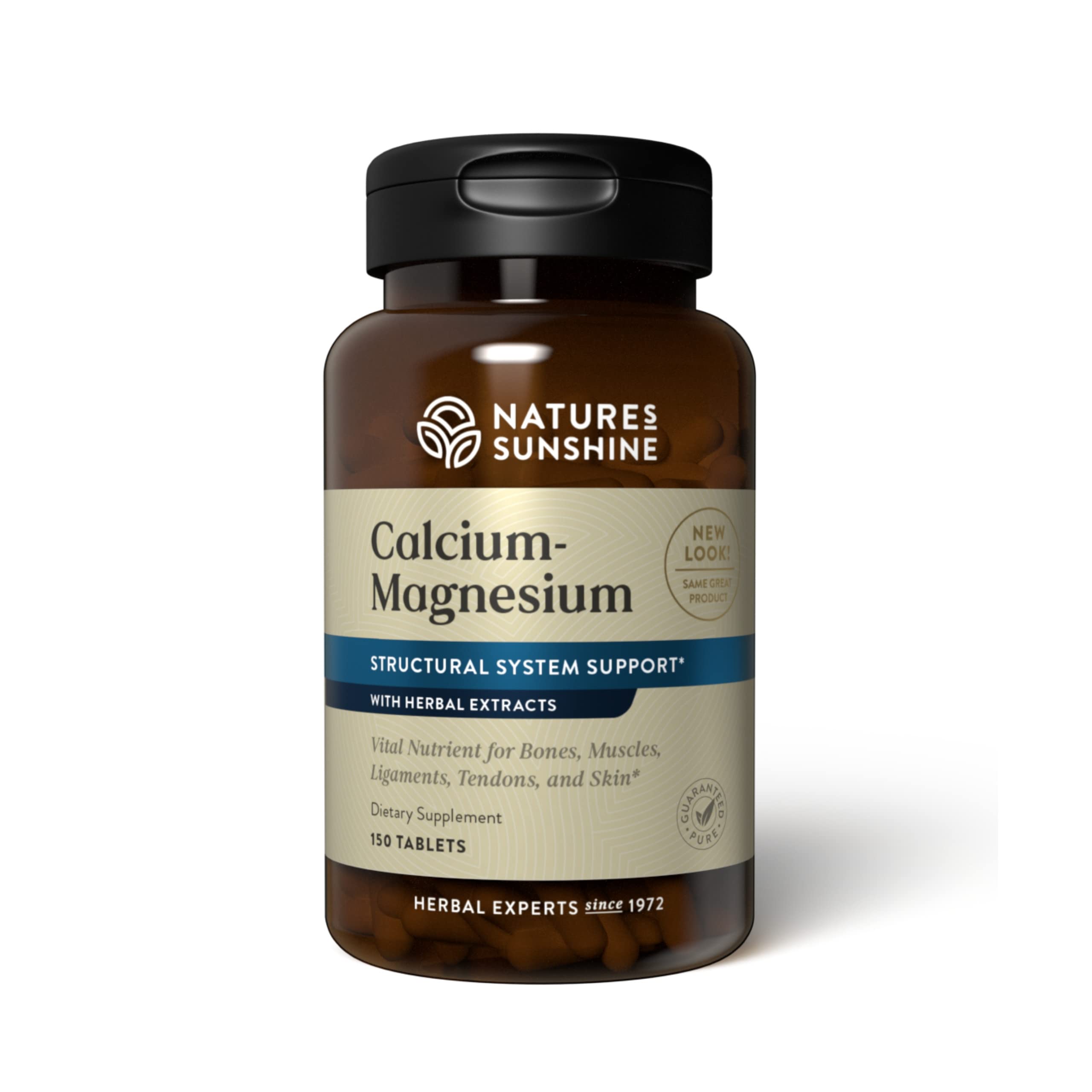 Nature's Sunshine Calcium-Magnesium, SynerPro, 150 Tablets , Calcium M