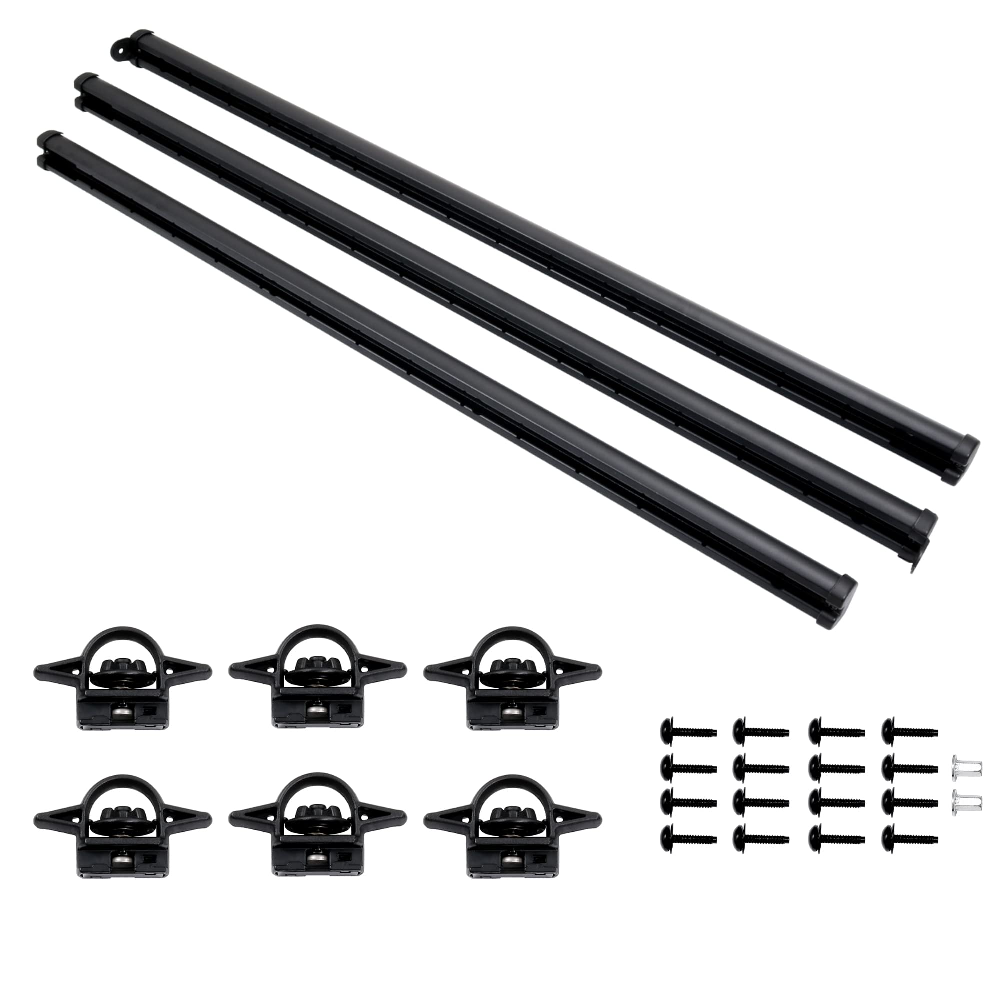 Trail Rail System, Bed Rail System, Compatible with Jeep Gladiator 202
