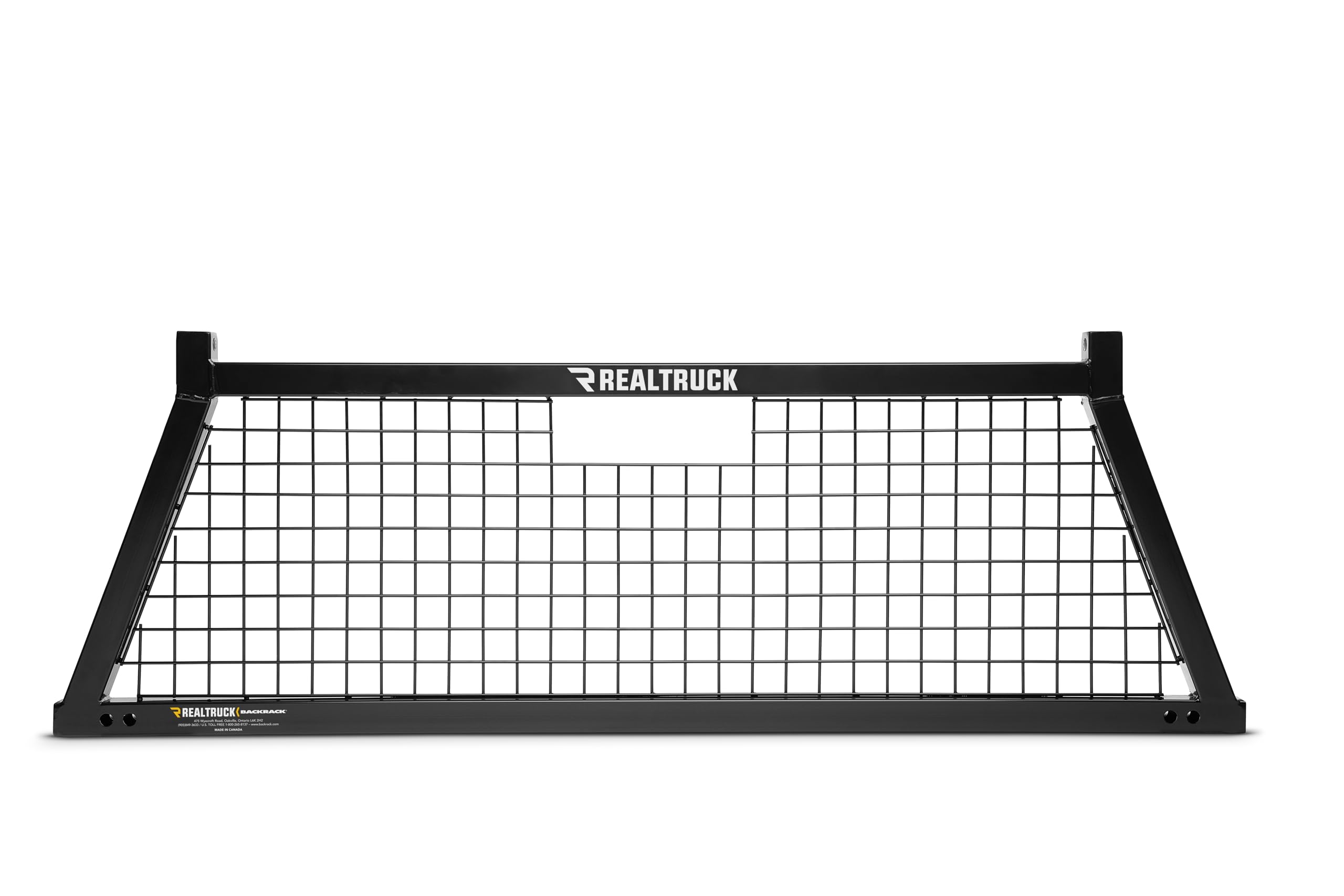 RealTruck Backrack Safety Rack Frame Only | Black, No Drill | 10700