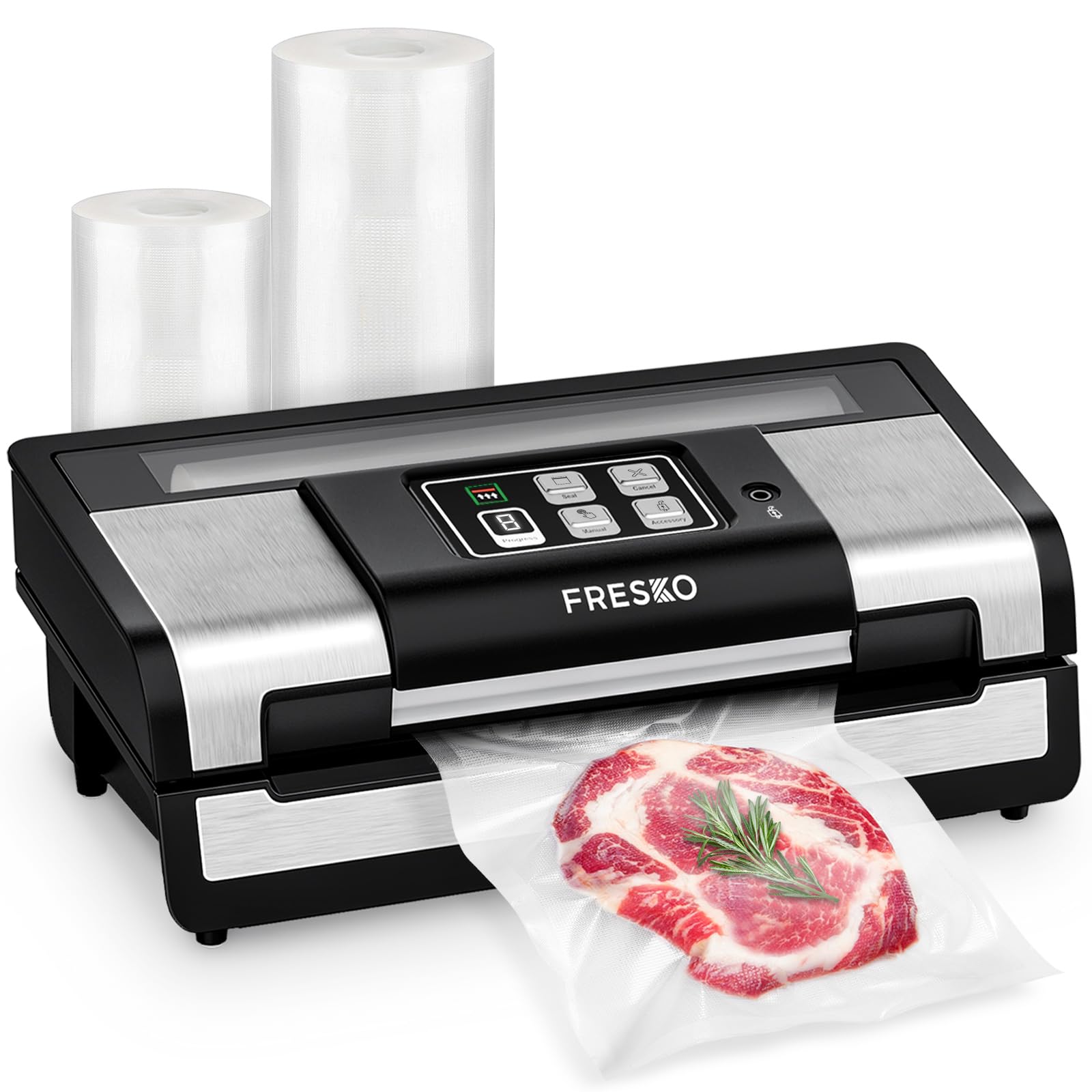 FRESKO Smart Vacuum Sealer Pro, Full Automatic Food Sealer Machine for