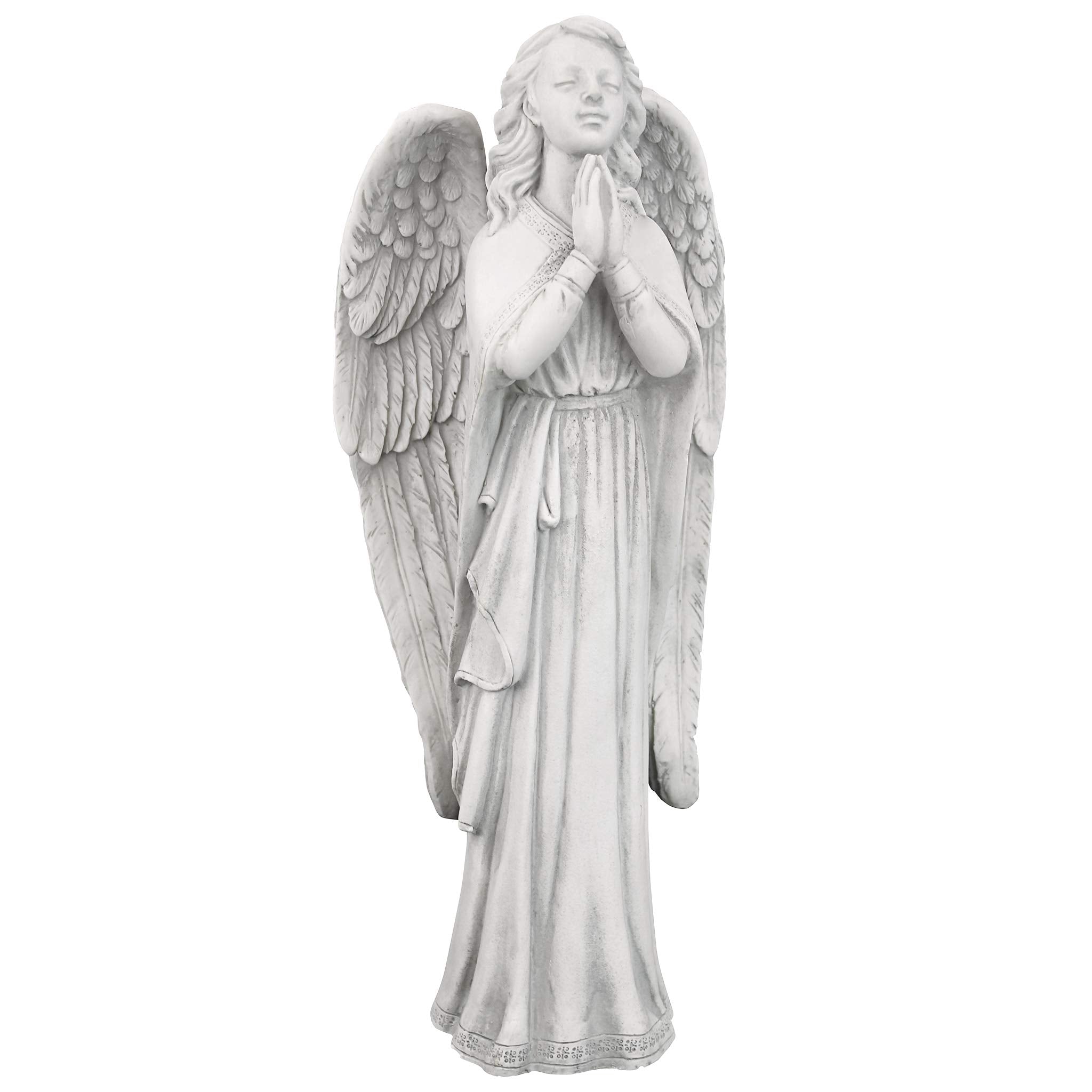 Design Toscano KY930578 Divine Guidance Praying Guardian Angel Religio