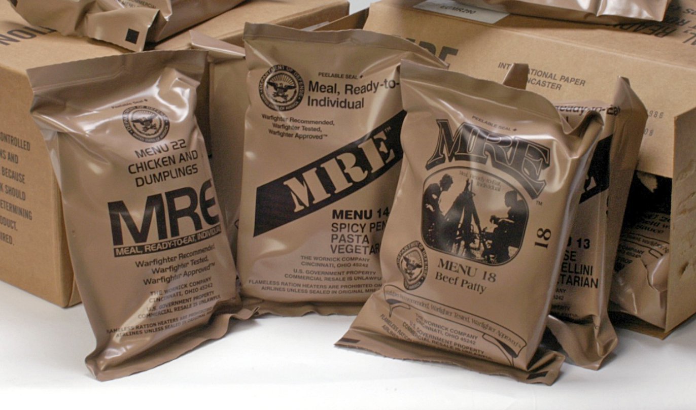 MREs (Meals Ready-to-Eat) Genuine U.S. Military Surplus Assorted Flavo