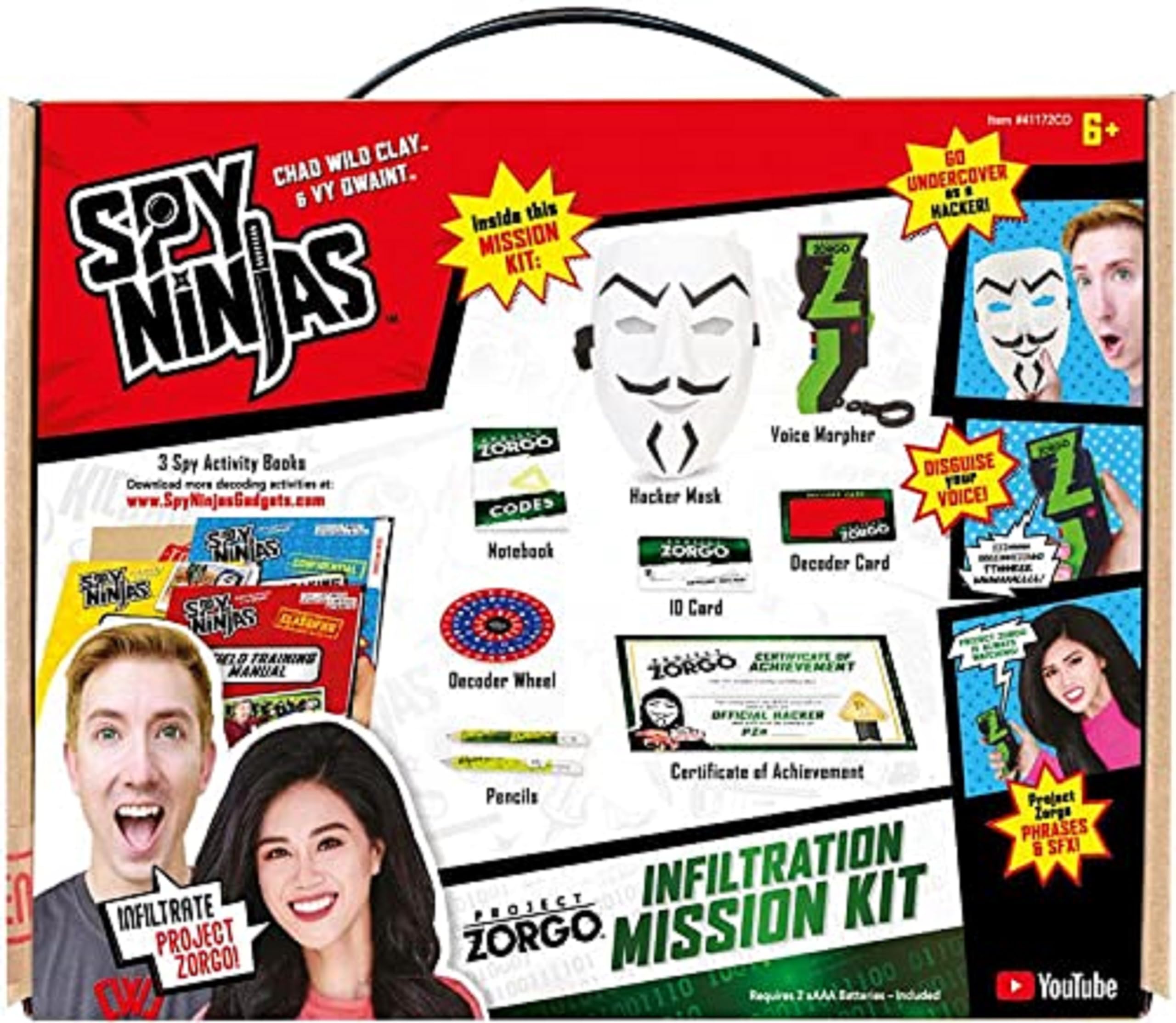 Spy Ninjas Project Zorgo Infiltration Mission Kit from Vy Qwaint and C