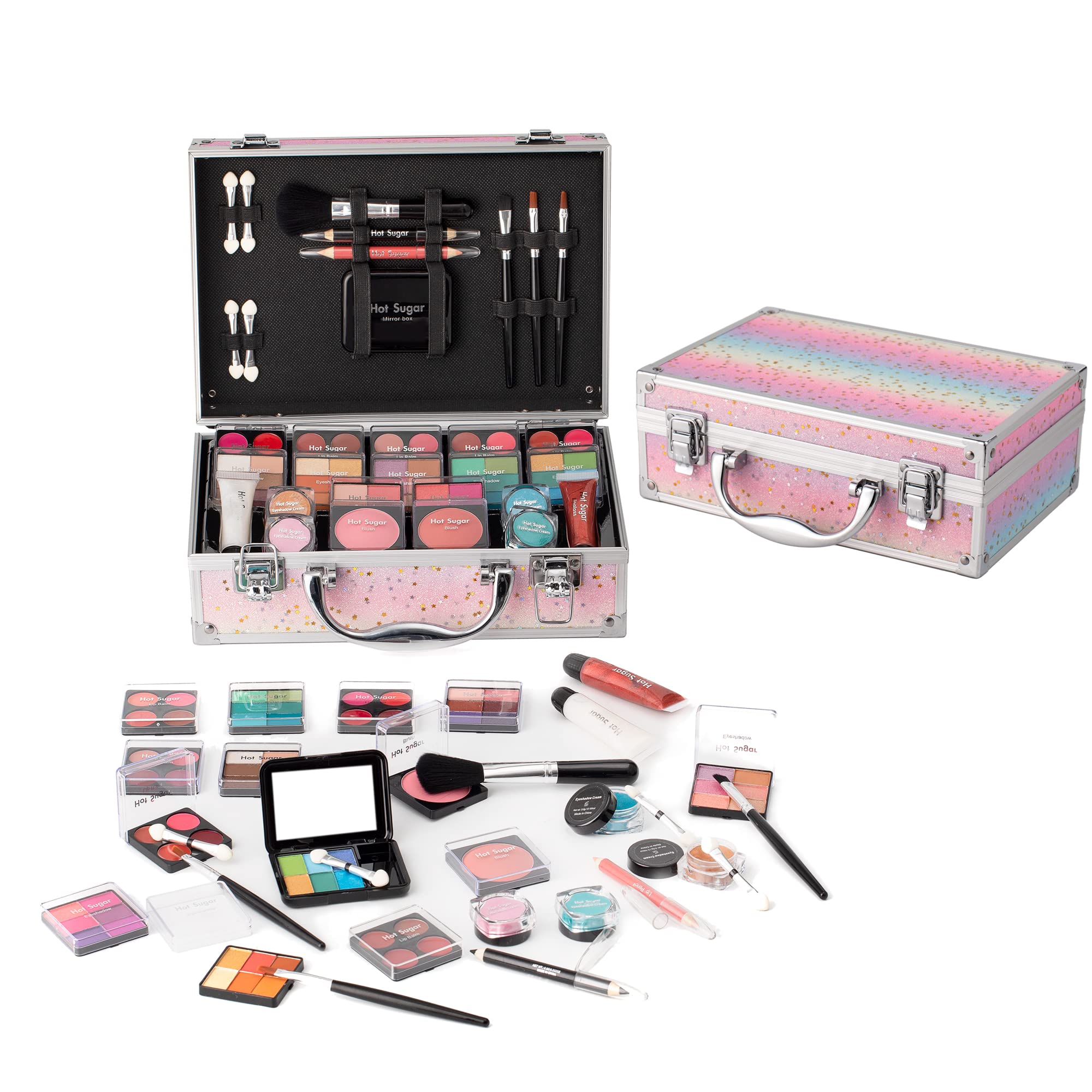 Hot Sugar Makeup Kit for Teenager Girls - Full Starter Cosmetics Set w