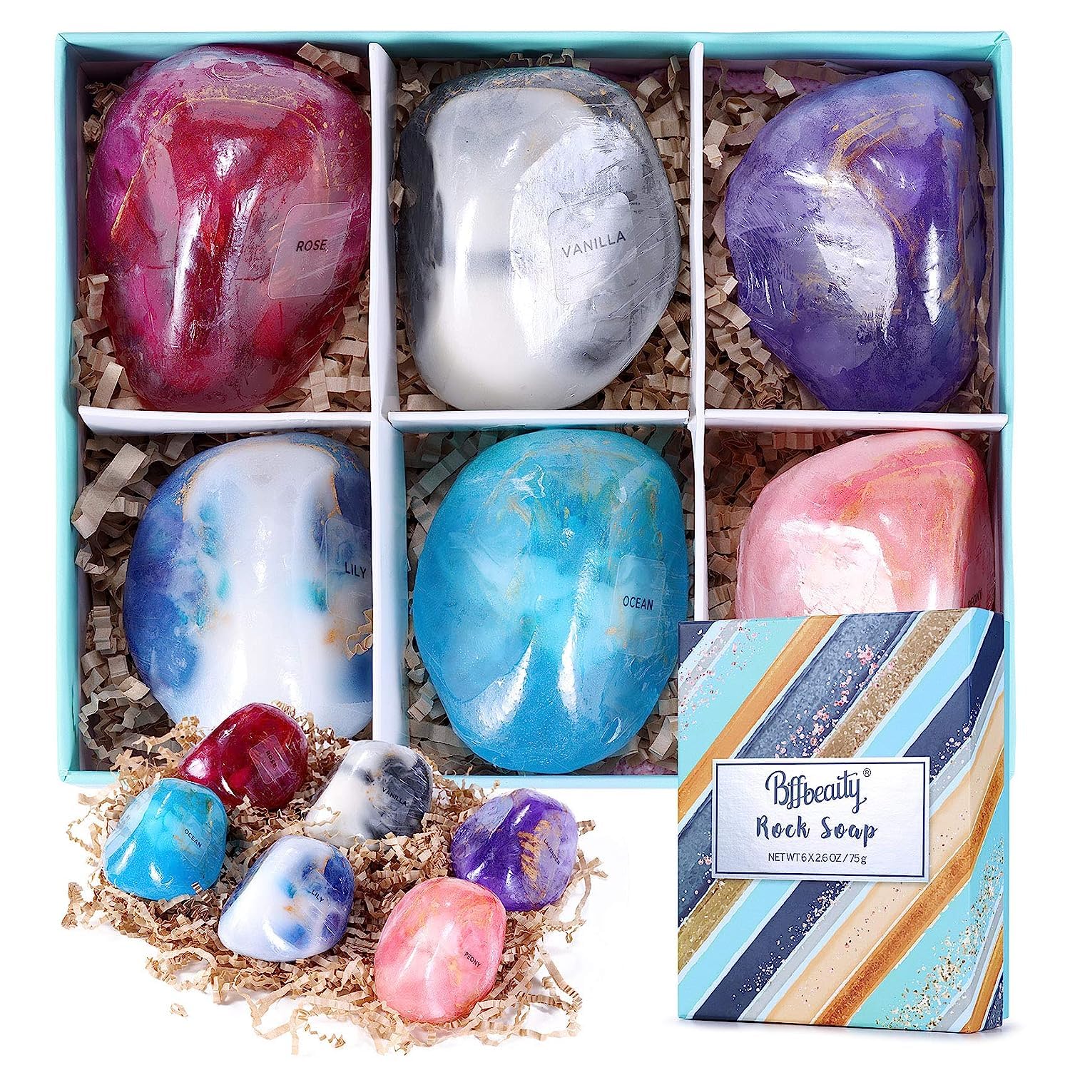 Soap Bar Sets - Bff Beauty 6pcs Hand Face Body Bar Soap Christmas Birt