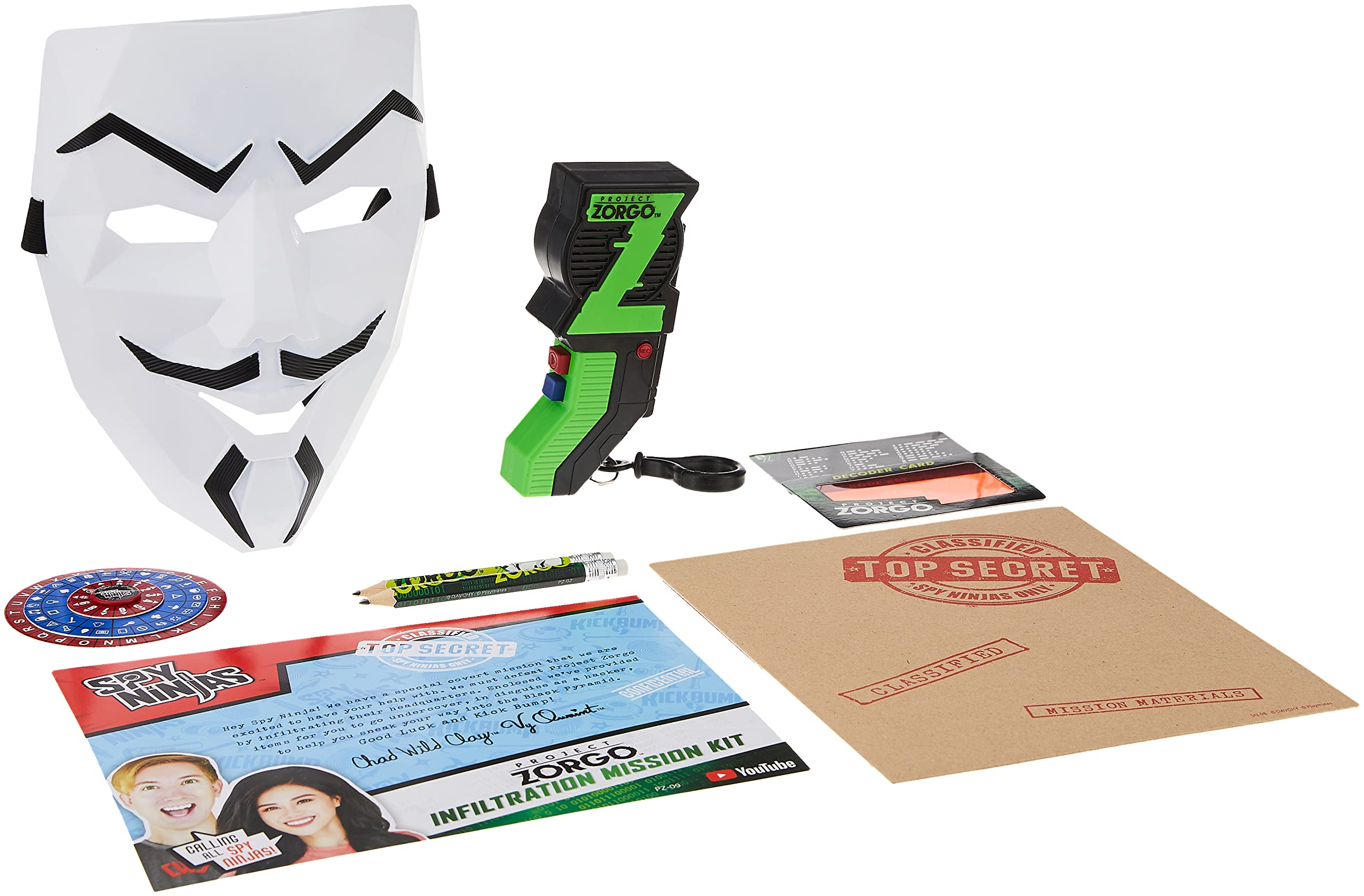 Spy Ninjas Project Zorgo Infiltration Mission Kit from Vy Qwaint and C