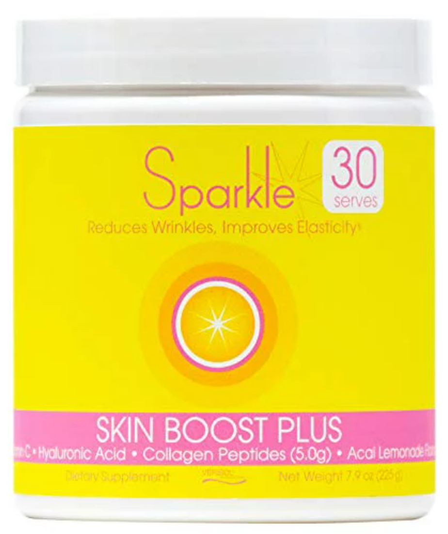 Sparkle Wellness Skin Boost Plus, Acai Lemonade [30-Serves]
