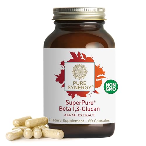 PURE SYNERGY SuperPure Beta 1,3-Glucan Extract | 500 mg Beta 1,3-Gluca